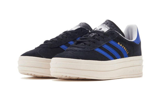 Adidas Gazelle Bold Core Black Lucid Blue (HQ4408) - MNR Sneakers